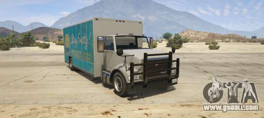 GTA 5 Vapid Benson - screenshots, features and description of the truck.