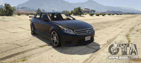 Benefactor Schafter V12 from GTA 5 - screenshots, features and description