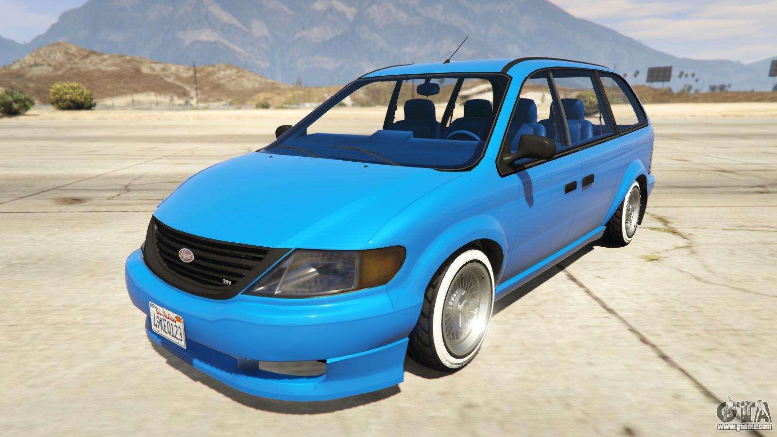 Vapid Minivan Custom from GTA 5 - screenshots, description and ...