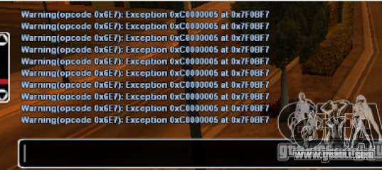 Not Crash for SA:MP for GTA San Andreas