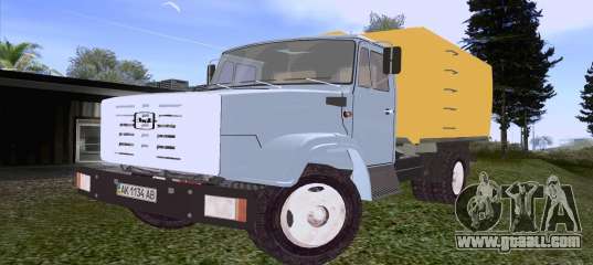 ZIL 4331 garbage truck for GTA San Andreas