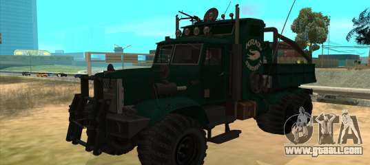 KrAZ 255 B1 Krazy-Crocodile for GTA San Andreas