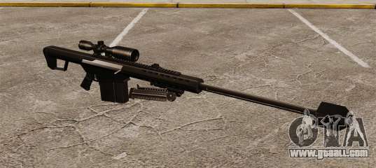 The Barrett M82 sniper rifle v2 for GTA 4