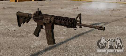 Semi-automatic AR-15 rifle for GTA 4