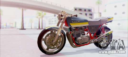 Kawasaki Z-400FX Custom for GTA San Andreas