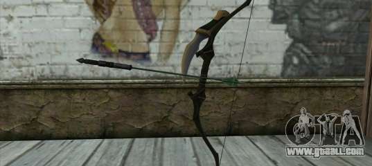 Green Arrow Bow v1 for GTA San Andreas