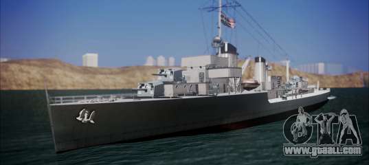 Type 34 Destroyer for GTA San Andreas