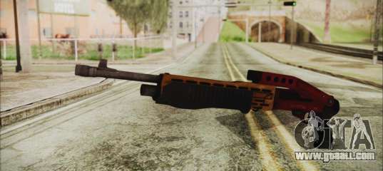 Xmas SPAS-12 for GTA San Andreas