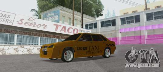 VAZ 21099 Tuning Russian Taxi for GTA San Andreas