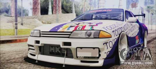 Nissan Skyline R32 Nozomi Toujo Itasha for GTA San Andreas