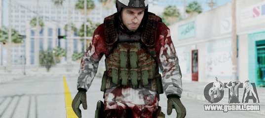 Black Mesa - Wounded HECU Marine Medic v1 for GTA San Andreas