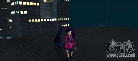 Musa Rock Outfit from Winx Club Rockstars for GTA San Andreas