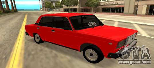 2107 red for GTA San Andreas