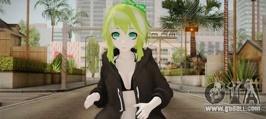 Mimi Gumi Megpoid Skin v2 for GTA San Andreas