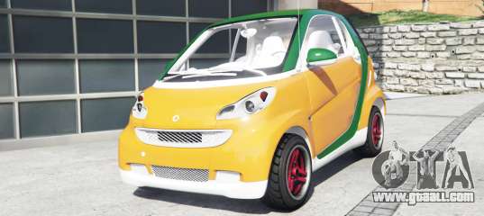 Smart ForTwo 2012 v2.0 [replace] for GTA 5