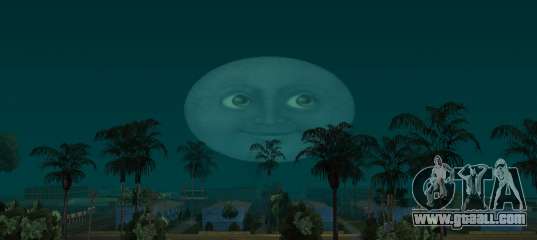 Realistic Moon for GTA San Andreas