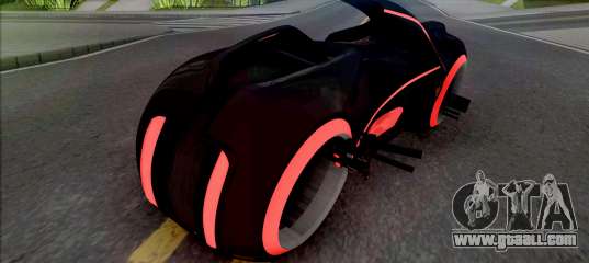 Tron Bike with Light Trail for GTA San Andreas