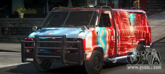 Chevrolet Van Custom S3 for GTA 4