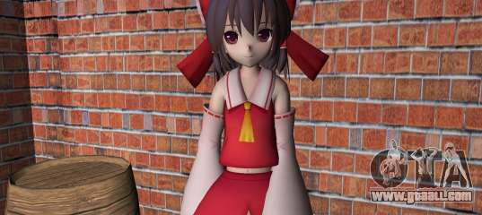 Reimu Hakurei for GTA Vice City