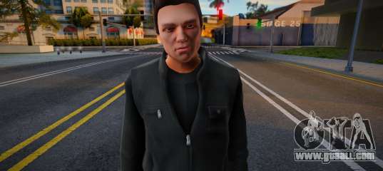 Claude from GTA V for GTA San Andreas