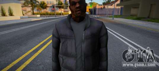 A man in winter style for GTA San Andreas
