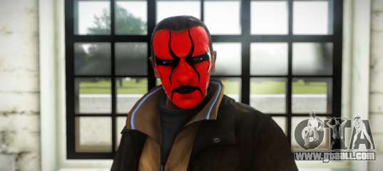 Sting Mask Mod WCW for GTA 4