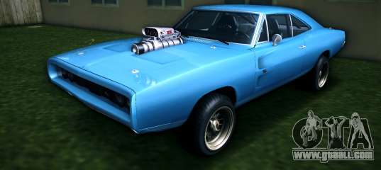 Doms Charger RT 1970 for GTA Vice City