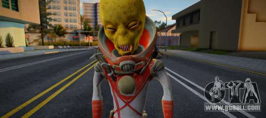 Fallout 4 Alien for GTA San Andreas