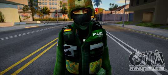 Gsg9 (German Polizei) from Counter-Strike Source for GTA San Andreas