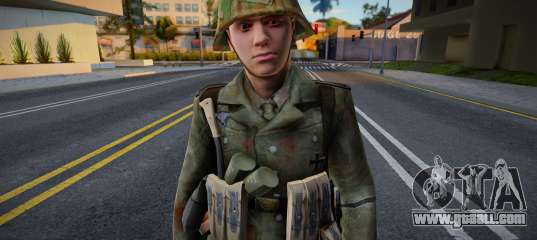 Soldier of the Wehrmacht V4 for GTA San Andreas