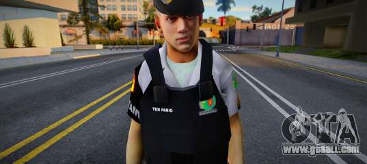 Brazilian Military Police Officer for GTA San Andreas