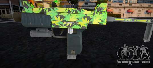 Micro SMG (Organics Finish) v19 for GTA San Andreas
