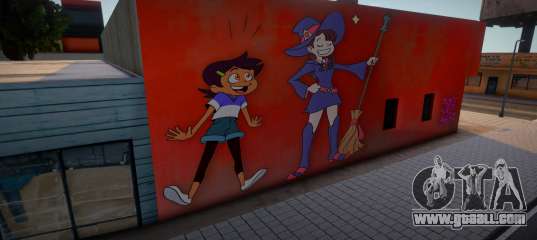 Happy Halloween Akko and Luz for GTA San Andreas