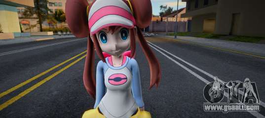 Pokemon Masters Ex: Protagonist - Rosa for GTA San Andreas