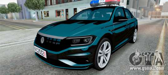 Volkswagen Jetta Police (A7) 2021 for GTA San Andreas