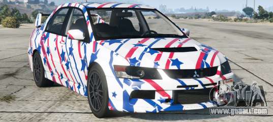 Mitsubishi Lancer Evolution Romance for GTA 5