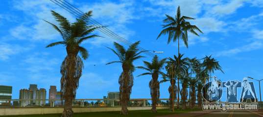 80s True Vegetation with MipMapping for GTA Vice City