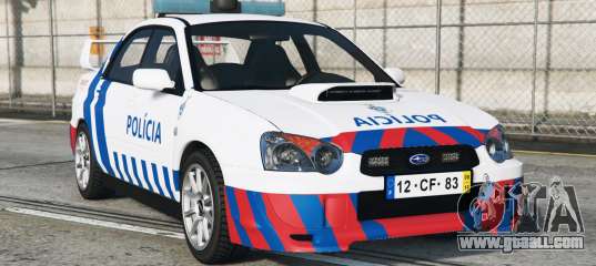 Subaru Impreza WRX STi Policia [Replace] for GTA 5