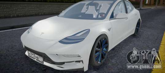 Tesla Model 3 Jobo for GTA San Andreas