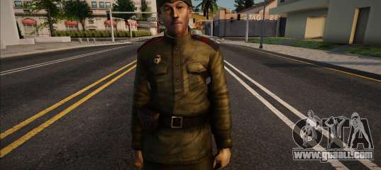USSR Soldier v5 for GTA San Andreas