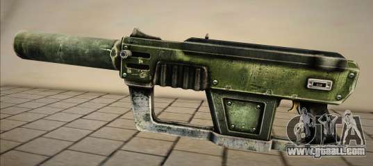 Silenced 12.7mm submachine gun for GTA San Andreas