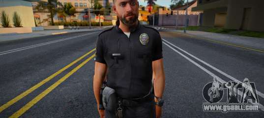 New HD Police Skin v2 for GTA San Andreas