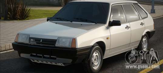 VAZ 2109 [White] for GTA San Andreas