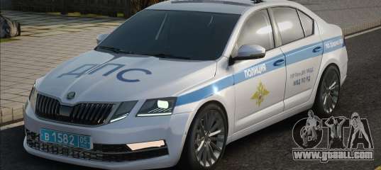 Škoda Octavia - Police Traffic Police for GTA San Andreas