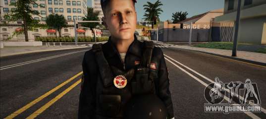 Skin Police Traffic Police for GTA San Andreas