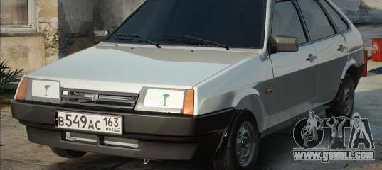 VAZ 2109 Whit for GTA San Andreas