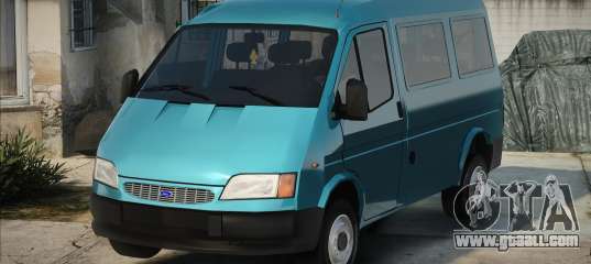 Ford Transit Blue for GTA San Andreas