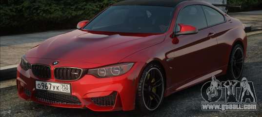 Bmw M4 2016 Red for GTA San Andreas