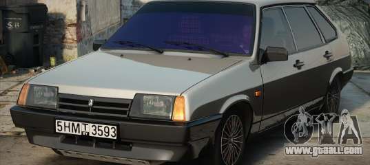 VAZ 2109 Gray for GTA San Andreas