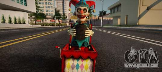 Jack en la caja de Call of Duty WWII Nazi Zombie for GTA San Andreas